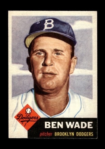 1953 Topps Set-Break # 4 Ben Wade EX-EXMINT *GMCARDS* | eBay