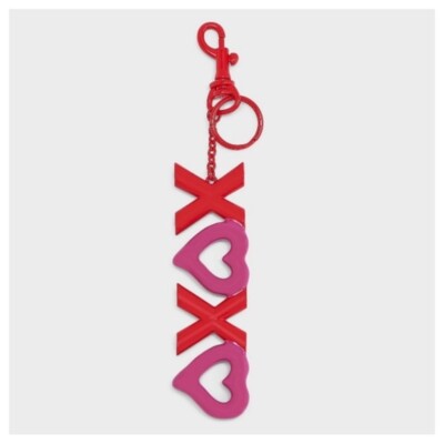 SUGARFIX by BaubleBar XOXO Hugs & Kisses Metal Keychain Handbag Charm ...