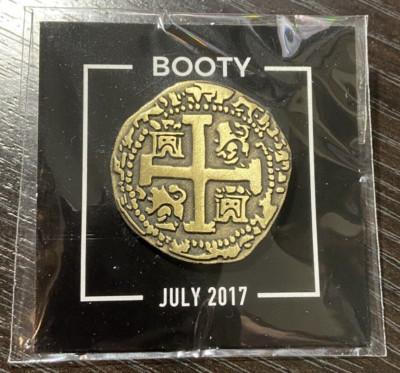 NEW EXCLUSIVE 2017 BOOTY - LOOT CRATE GAMING PIN - PIRATE COIN | eBay