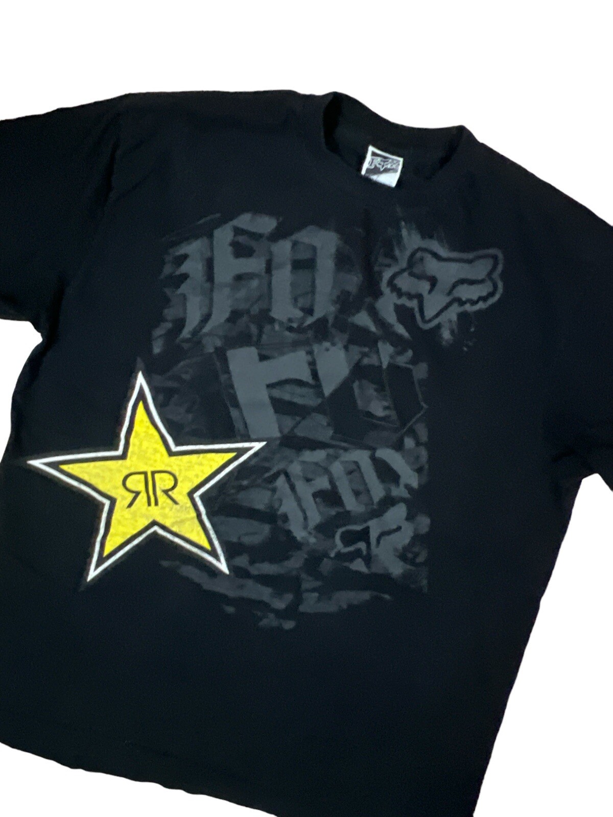Fox Racing Rockstar Dimensions Energy Drink T-Shirt S… - Gem