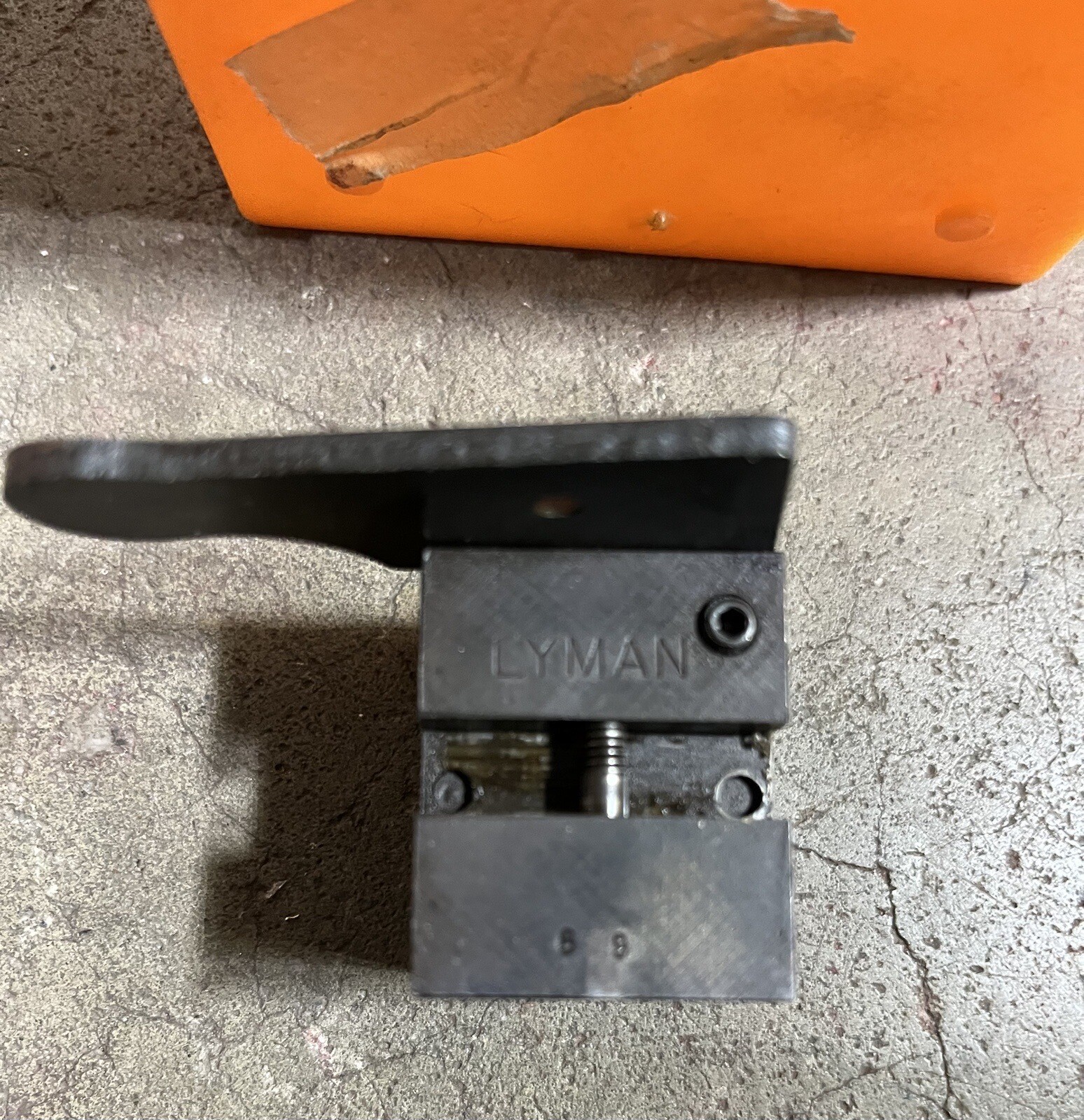 LYMAN 2 CAVITY 35891 38/357 CAL 148 GRAIN BEVEL BASE WC BULLET MOLD ...