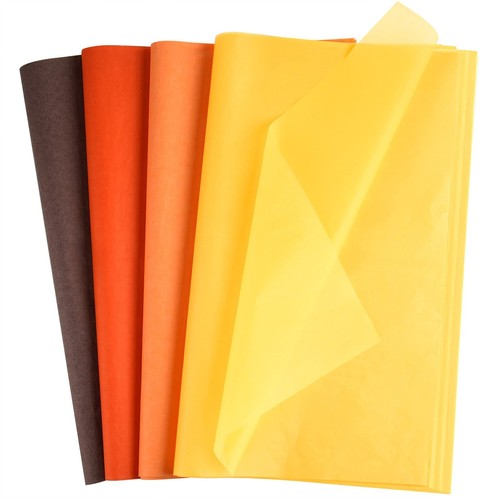 60 Sheets Tissue Paper Multicolor Art Gift Wrapping Tissue Paper autumn ...