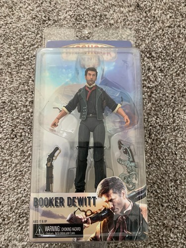 Neca Toys Bioshock Infinite Booker Dewitt 7" Action Figure Authentic ...