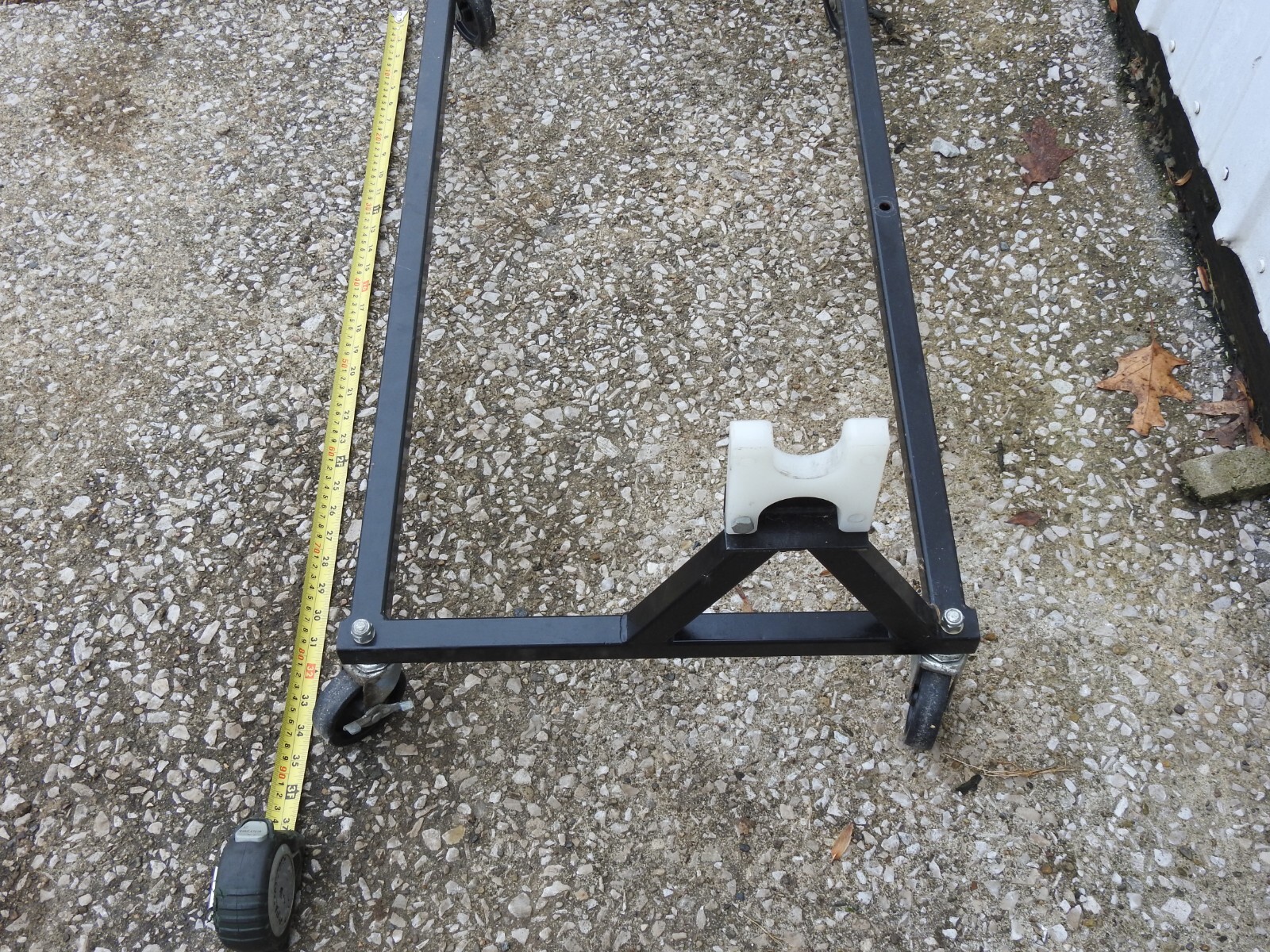 Kart stand with 4 360 degree wheels for upright kart storage | eBay