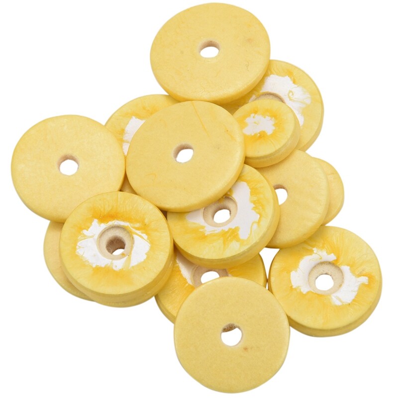 5X(16 pcs Flute Leather Pads Replacement Durable Exquisite Wind ...