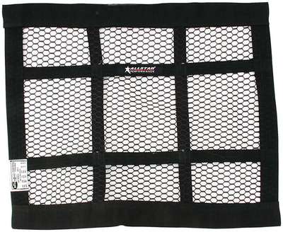 RACECAR MESH WINDOW NET 22"X18" BLACK BORDER STYLE RECTANGLE SFI 27.1 ...