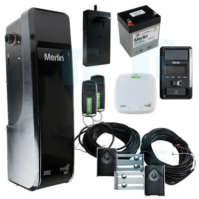 Merlin Commander Ultimate MJ3800MYQ Sectional Garage Door Opener | eBay ...