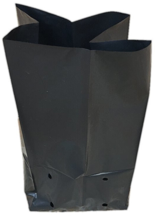 20 gallon Plastic Grow Bags Poly Plant Pots Soil Root Containers PE ...