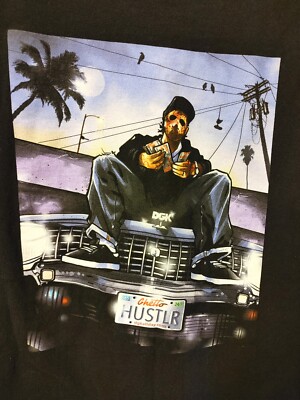 DGK Shirt Mens Ice Cube Skate Dirty Ghetto Hustler Sz Medium Short ...