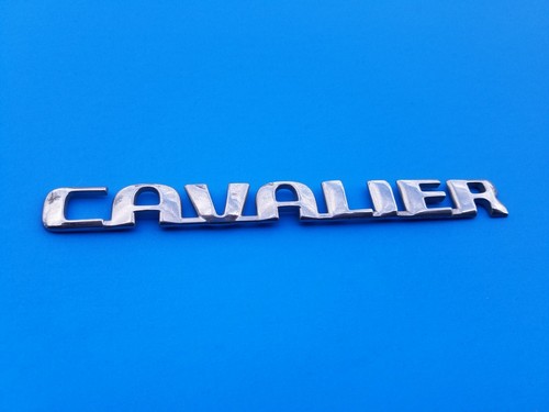 00 01 02 03 04 05 CHEVROLET CAVALIER REAR CHROME EMBLEM BADGE SYMBOL ...