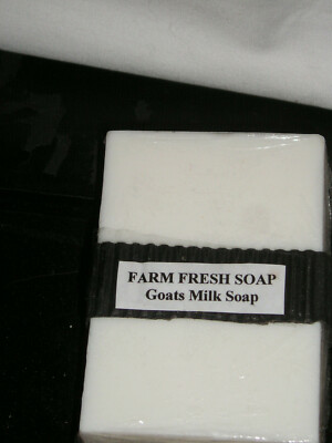 Hand Crafted Bar Soap 5 oz. FARM FRESH SOAP Scent Goats milk | eBay