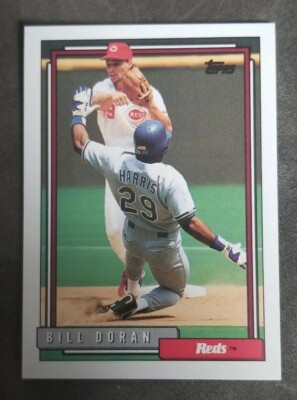 1992 Topps Baseball Card #136 Bill Doran - Cincinnati Reds | eBay