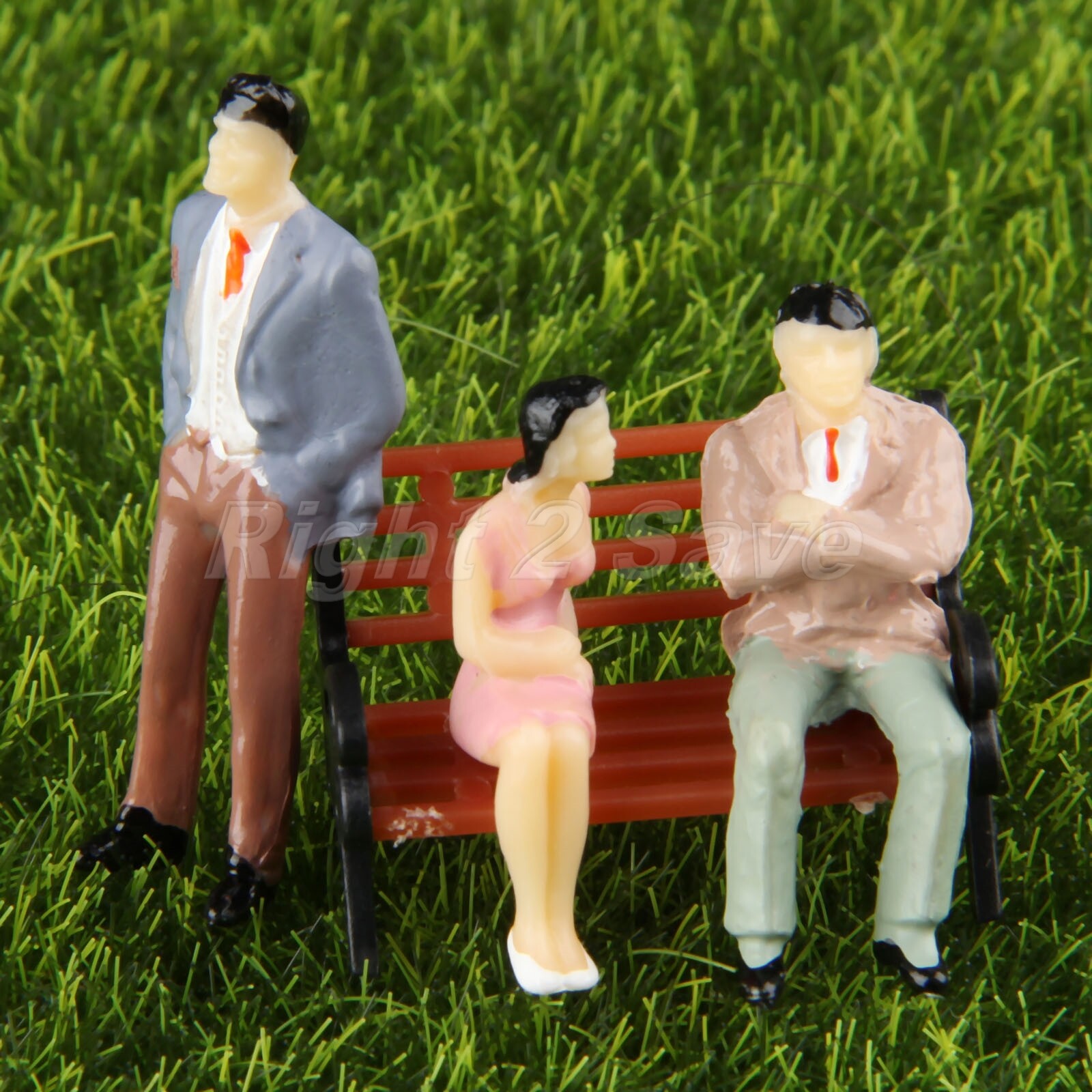 10pcs 1:50 Multicolor Model People Figures For Train Railway Layout ...