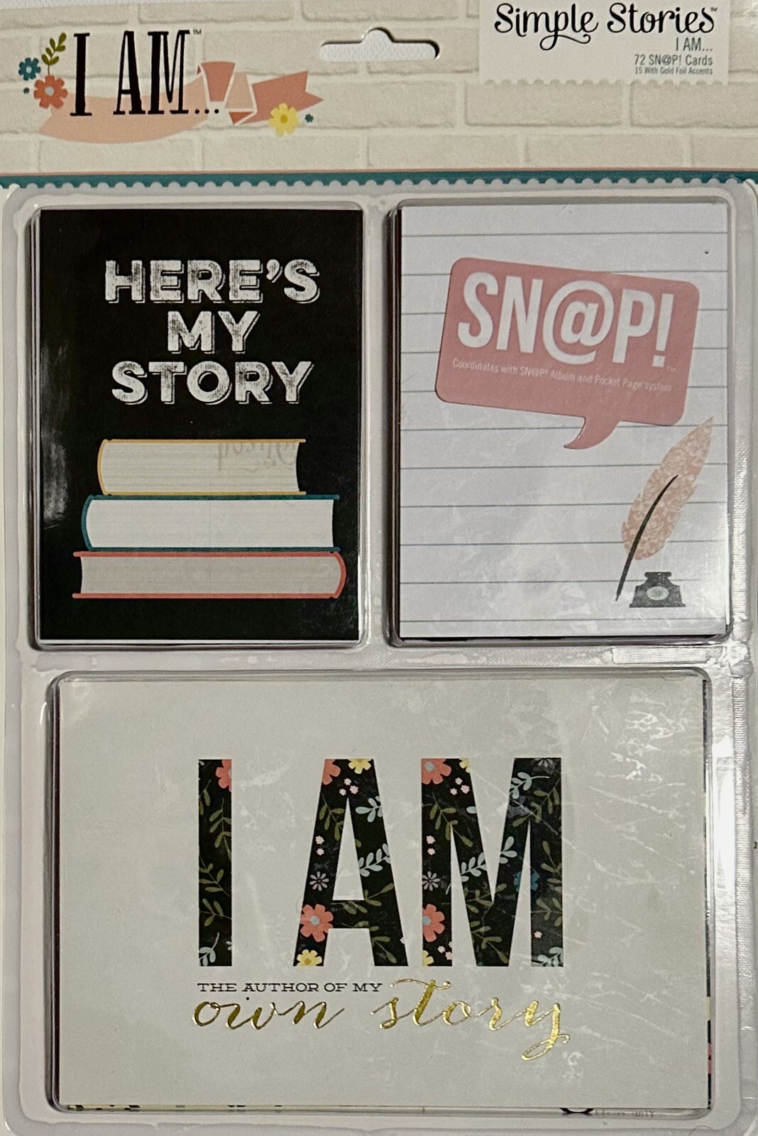 Simple Stories (I AM) Paper & Embellishments New Set A - Save 60% | eBay