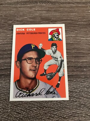 1954 Topps Archives / Reprint #84 Dick Cole Pirates MINT | eBay