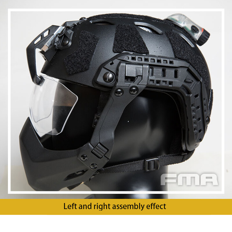 FMA Half Face Mask Seal Mask Folding Protective Mask For Tactical ...