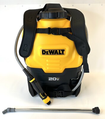 DeWalt 20V Max 4 Gallon Backpack Sprayer Cordless Tool Only Model ...