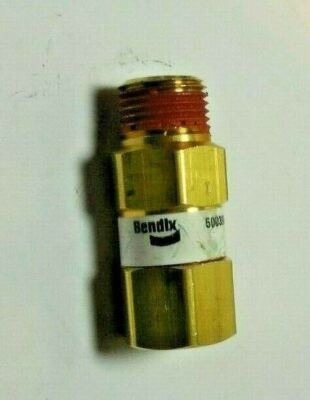 BENDIX 5003980, STRAIGHT CHECK VALVE 1/2"NEW | eBay