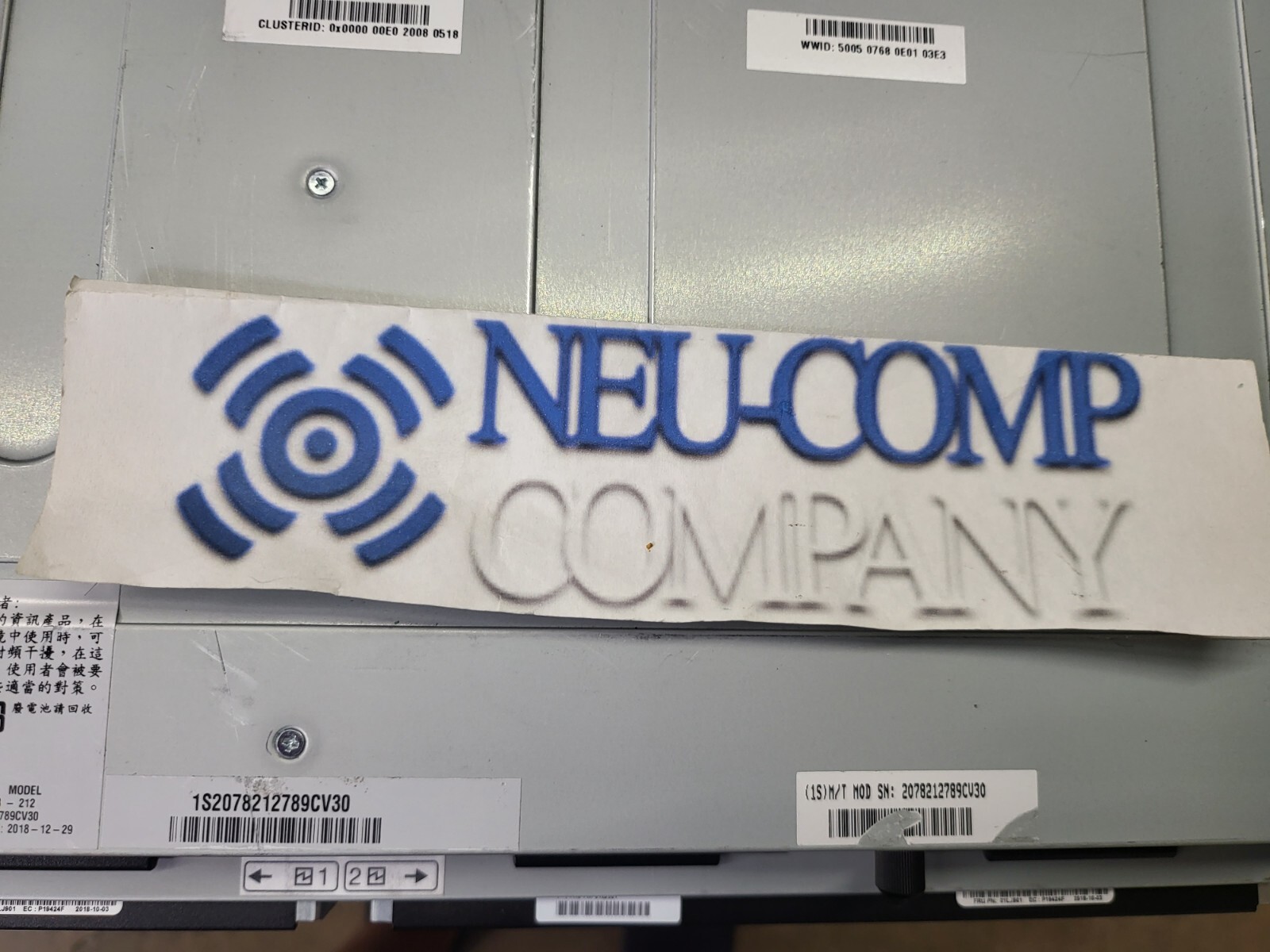 IBM 2078-212 Storwize V5020 V5000 Gen2 LFF Dual Controller with no ...