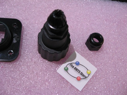 Qty 1 Outdoor Network Cable Bulkhead Seal with Heyco PG7 Gland 1-5/8 in ...