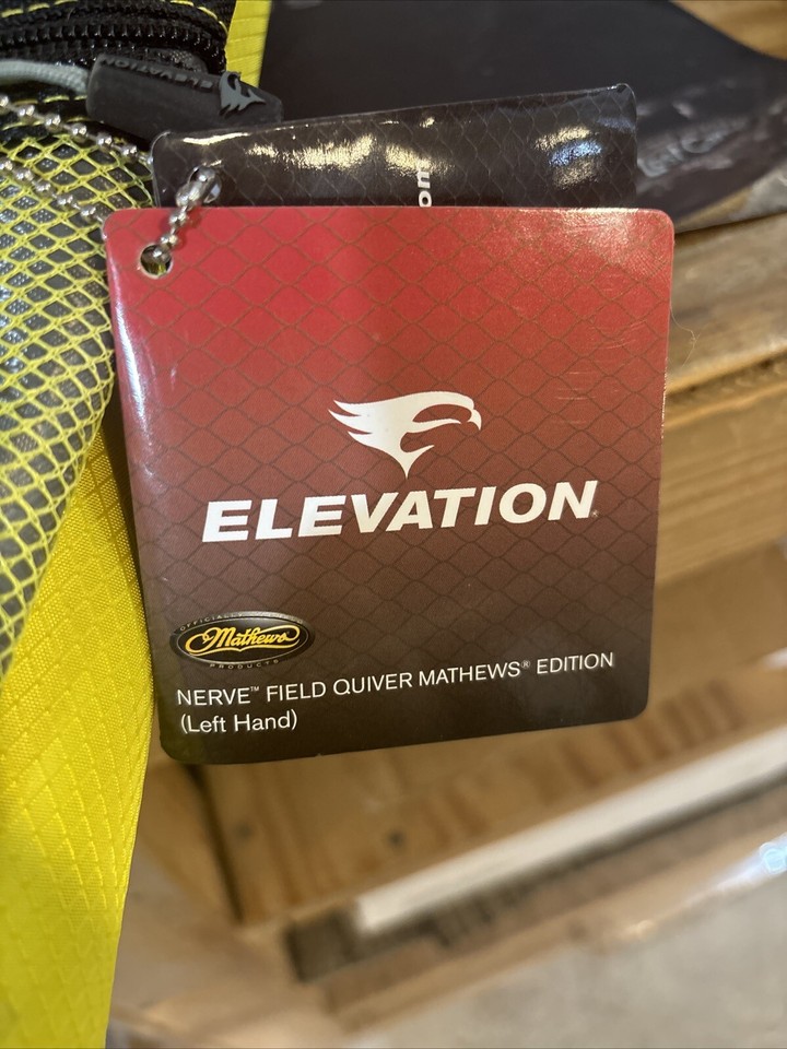 New With Tags Left-Handed Mathews Nerve Field Hip Quiver With Release ...
