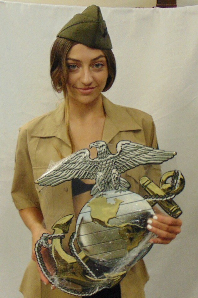 US Marine CORPS EGA (GOLD and Silver) All Metal Sign 16" x 16" | eBay