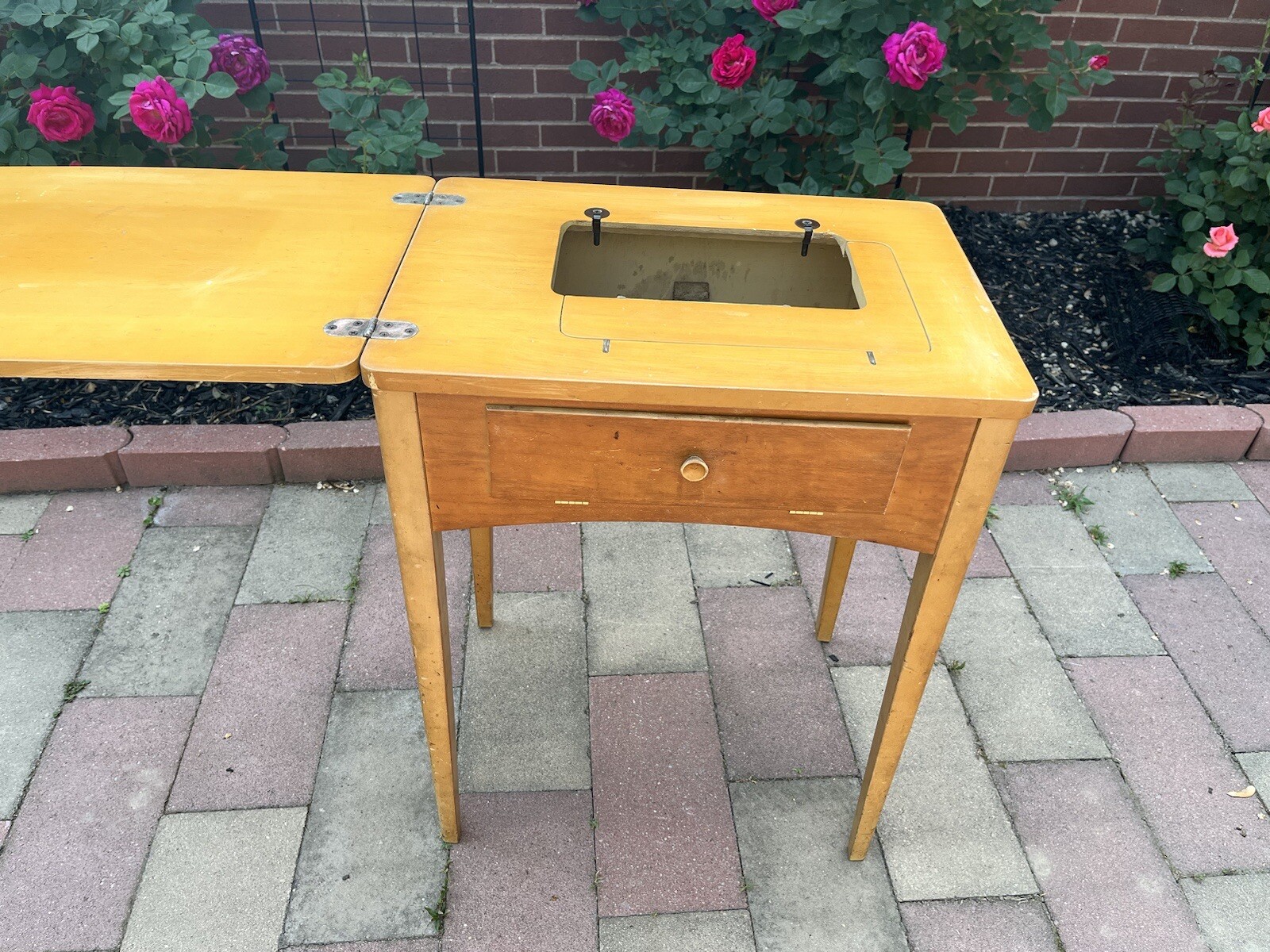 Singer 99k 99-31 Vintage Sewing Machine Cabinet Mint Condition | eBay