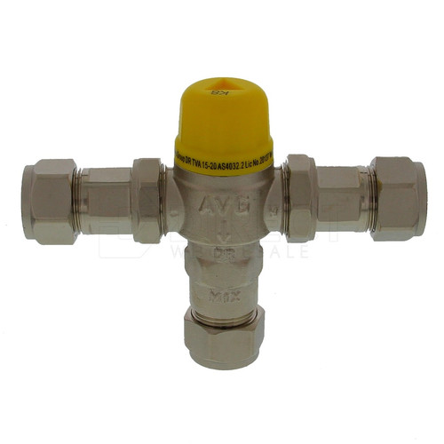 AVG Tempering Valve 20mm (3/4) C/W Insulation - Tva20C Lead Free | eBay ...