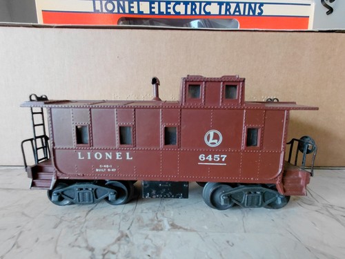 Lionel O Gauge 3-rail # 6457 Caboose Built 1949 no box | eBay