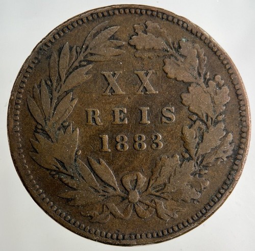 1883 Portugal XX 20 Reis Coin | Collectable Grade | eBay