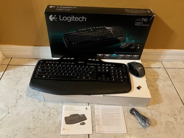 LOGITECH MK700 MK710 M705 MOUSE WIRELESS DESKTOP KEYBOARD W/ BOX, Books, Cable + | eBay