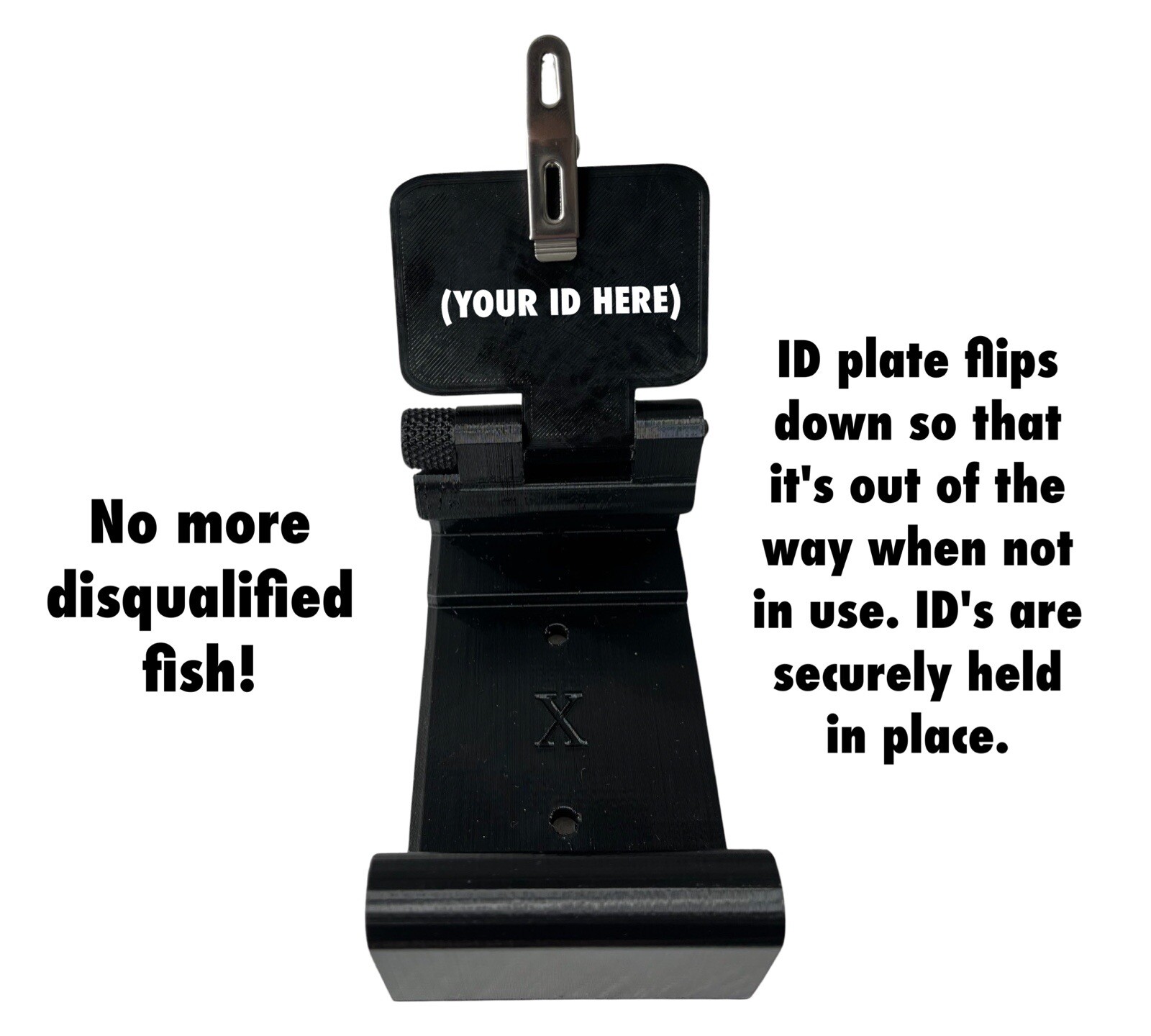 ID Holder For Ketch Products Karbonate Bump Board - Tournament Fishing ...