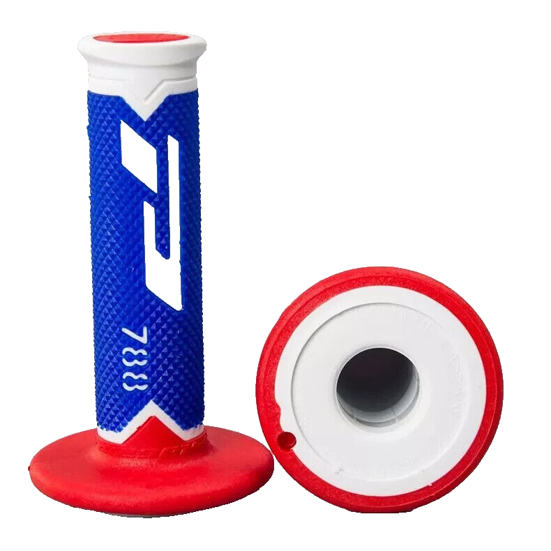 HONDA CRF250L CRF300L RALLY PRO GRIP 788 RED / BLUE / WHITE MX GRIPS | eBay