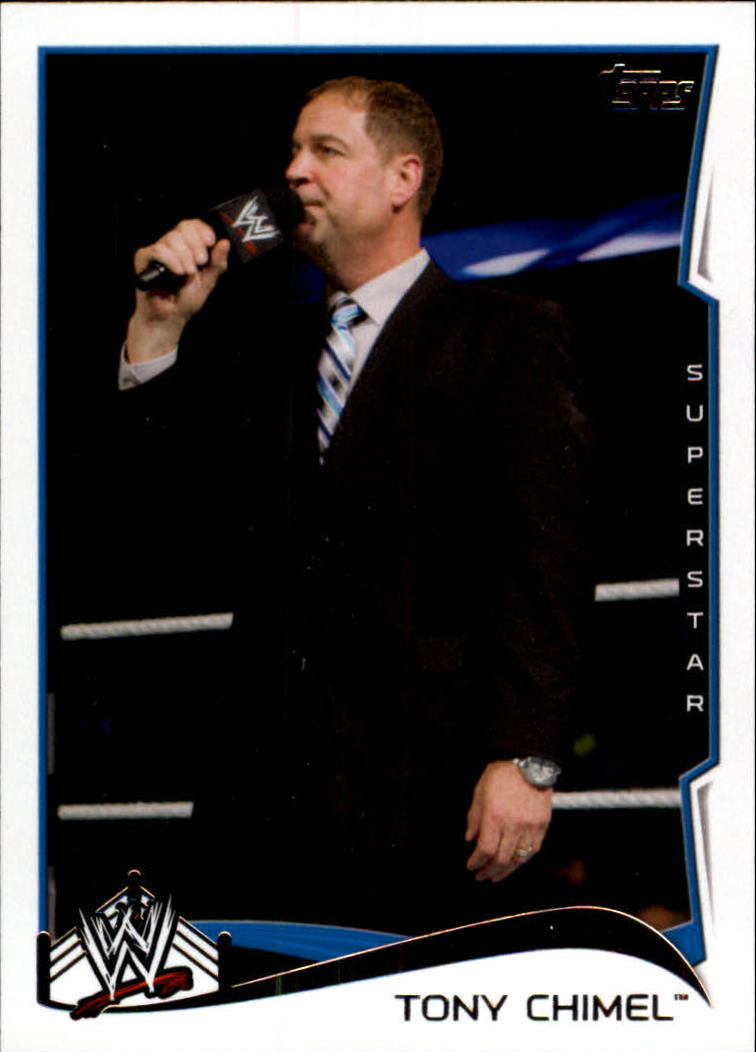 2014 Topps WWE #90 Tony Chimel | eBay