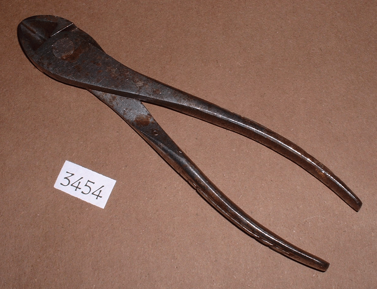 Vintage Channellock 337 Diagonal Cutting Pliers w/Art Deco Handle ...