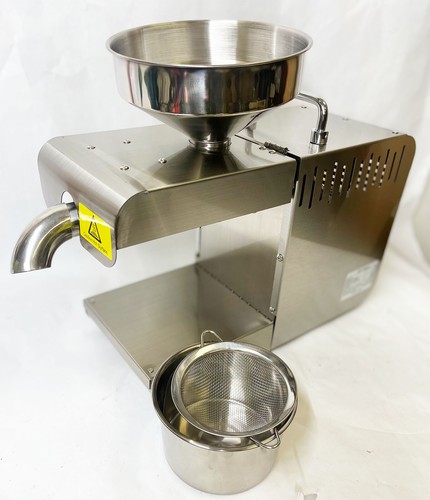 1HP Oil Press Machine 800W Electric Organic Healthy Oil Maker Extractor ...