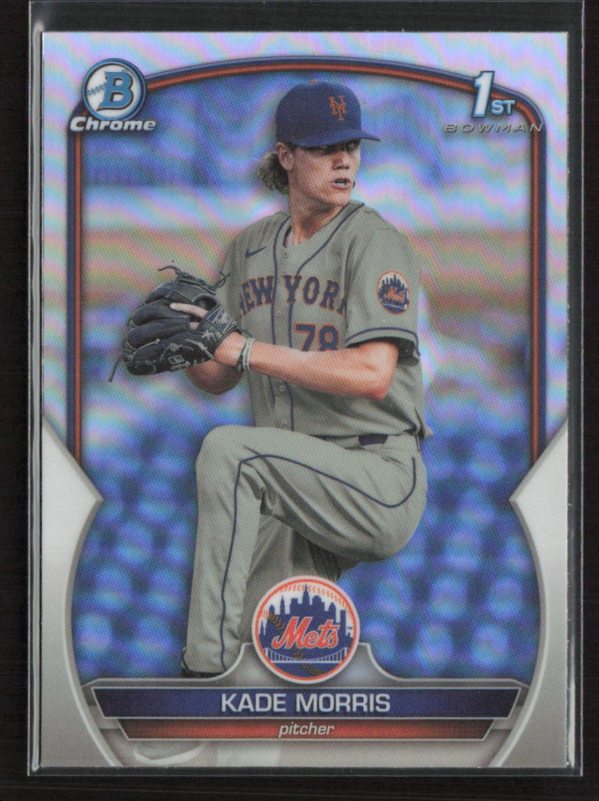 2023 Bowman Draft #BDC-86 Kade Morris Chrome Refractor Near Mint | eBay