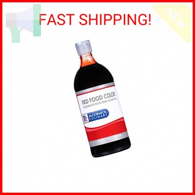 McCormick Culinary Red Food Coloring, 32 fl oz - One 32 Fluid Ounce ...