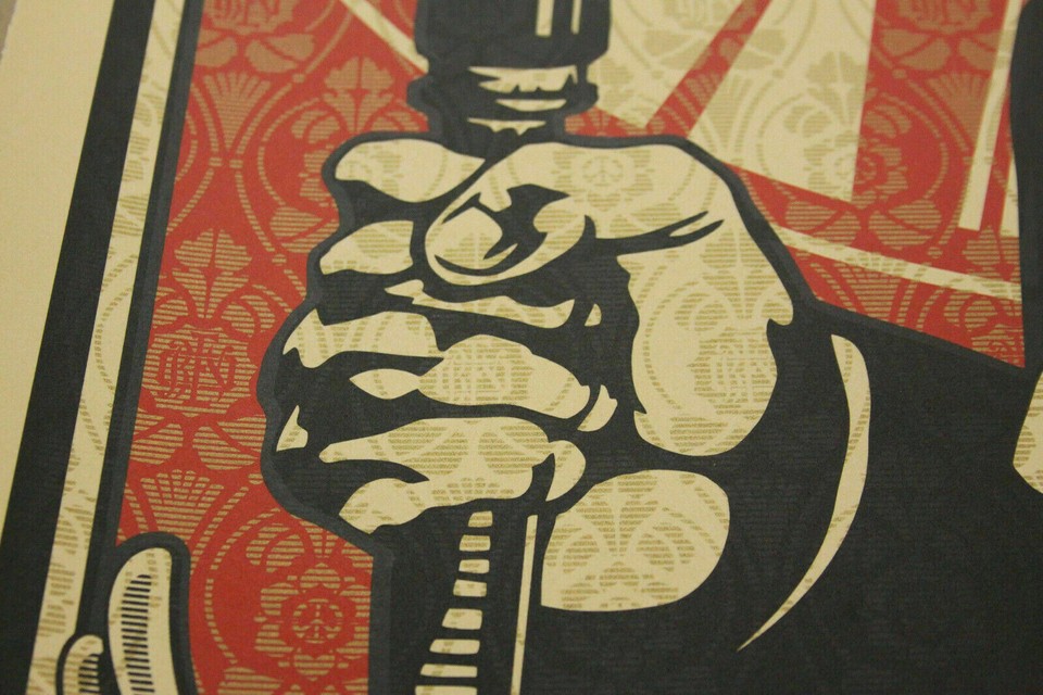 Shepard Fairey Rise Above Cop Large Format Print 2006 Ed. of 50 Obey ...