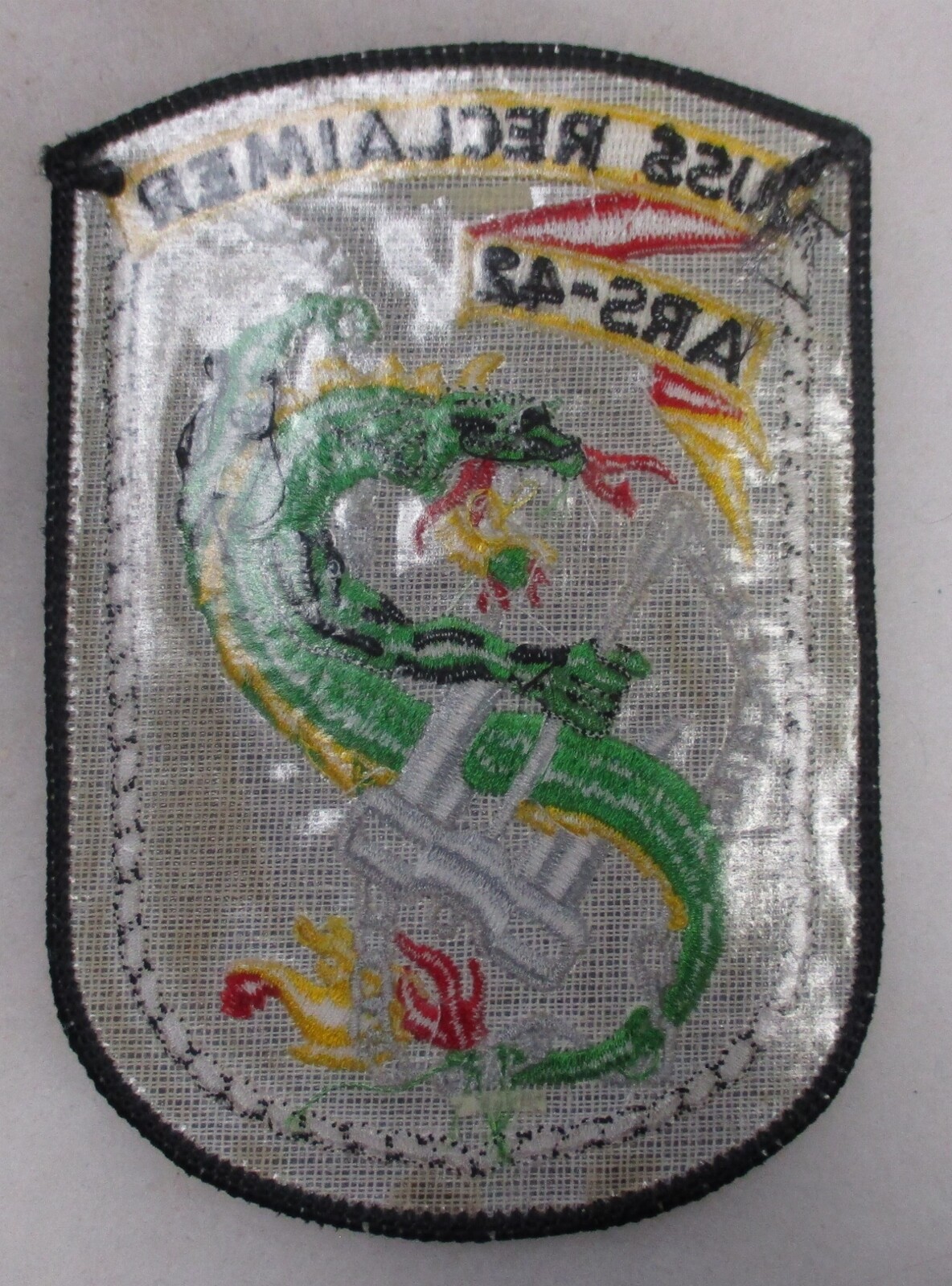 US NAVY SHIP PATCH USS RECLAIMER ARS-42 | eBay