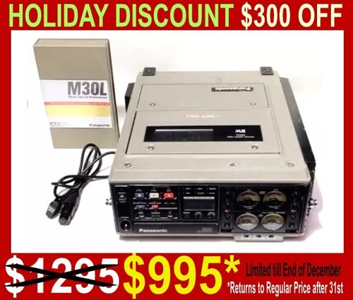 Panasonic AU-500 MII Portable Video Recorder (Working) - LIMITED $300 ...