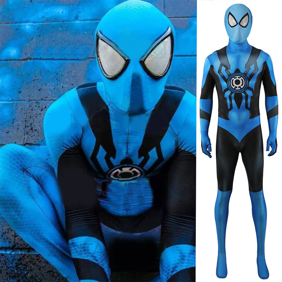 Blue Lantern Spiderman
