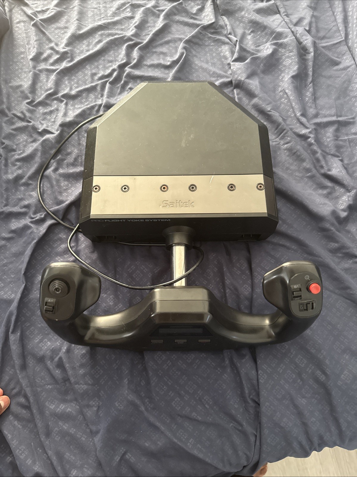 Logitech G/Saitek Pro Flight Yoke System Simulator Yoke, Tested Working ...