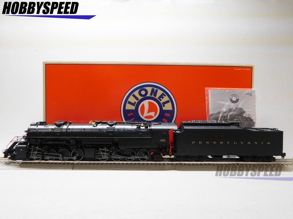 LIONEL BTO PENNSYLVANIA Y6B 2-8-8-2 STEAM ENGINE #380 O GAUGE train ...