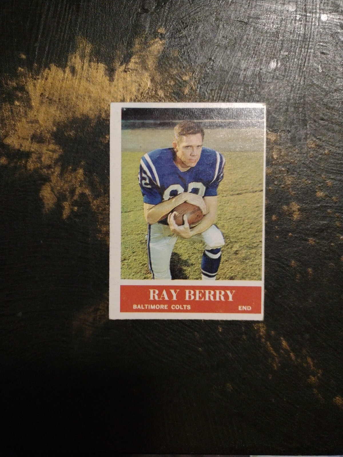 1964 Philadelphia #1 Ray Berry Baltimore Colts HOF NFL TOP 100 💯 read ...