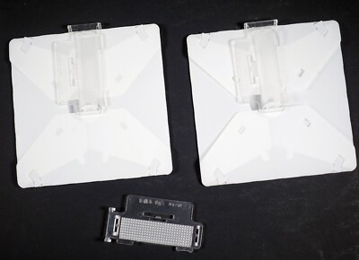 Minolta twin macro flash T-2400 3x Wide-Angle adapters + 2x Diffusers ...