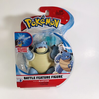Pokemon Battle Feature Blastoise Deluxe Action Figure 2021 889933976664 ...