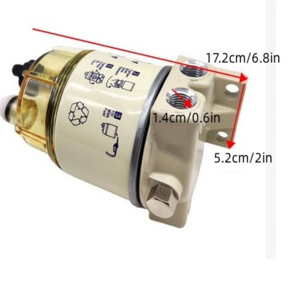 R12T Fuel Filter Water Separator Diesels Engine For Racor 140R 120AT ...