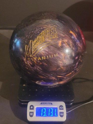 Messenger Titanium Gold/Black Columbia 300 Bowling Ball 13 Lb 13 Oz | eBay