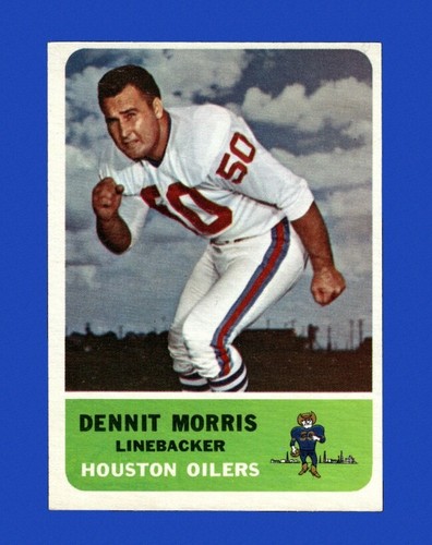 1962 Fleer Set-Break # 53 Dennit Morris EX-EXMINT *GMCARDS* | eBay